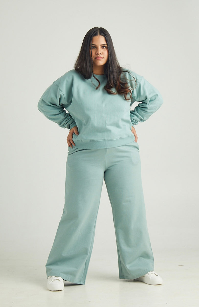 Wide Pant & Sweatshirt Co-ord Set – Basically, Basic